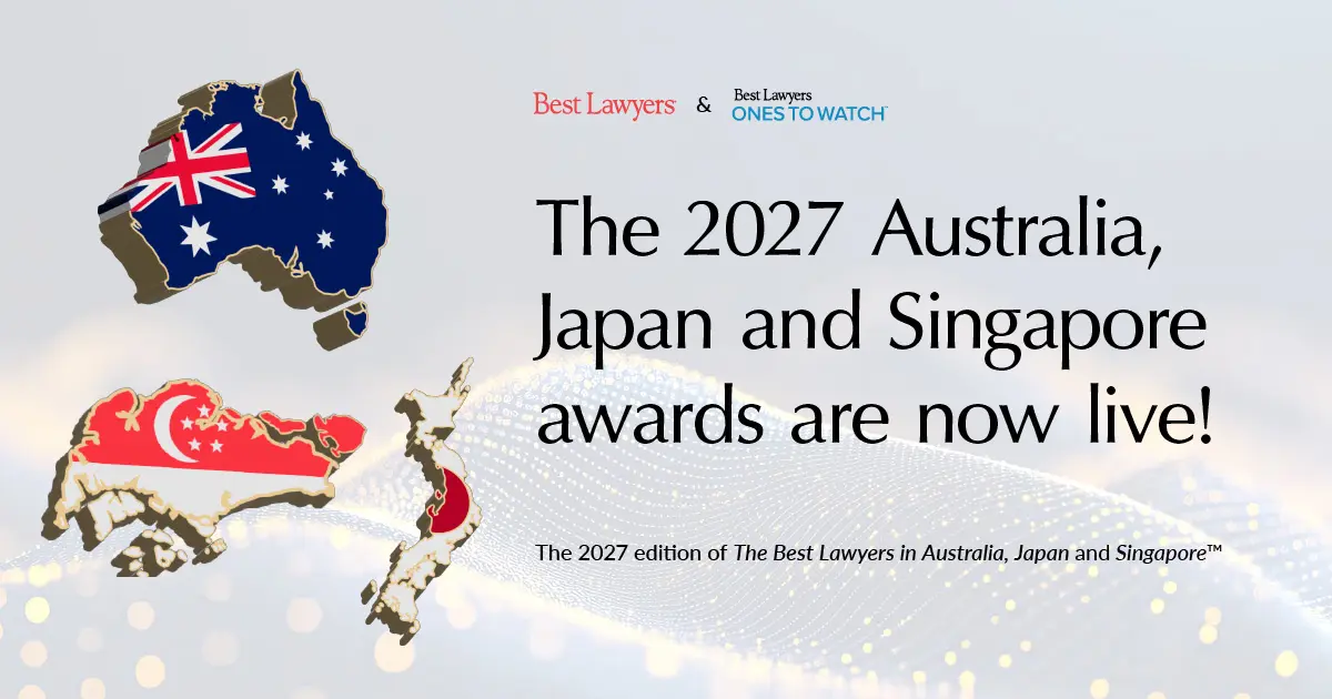 The 2027 Best Lawyers in Australia, Japan and Singapore